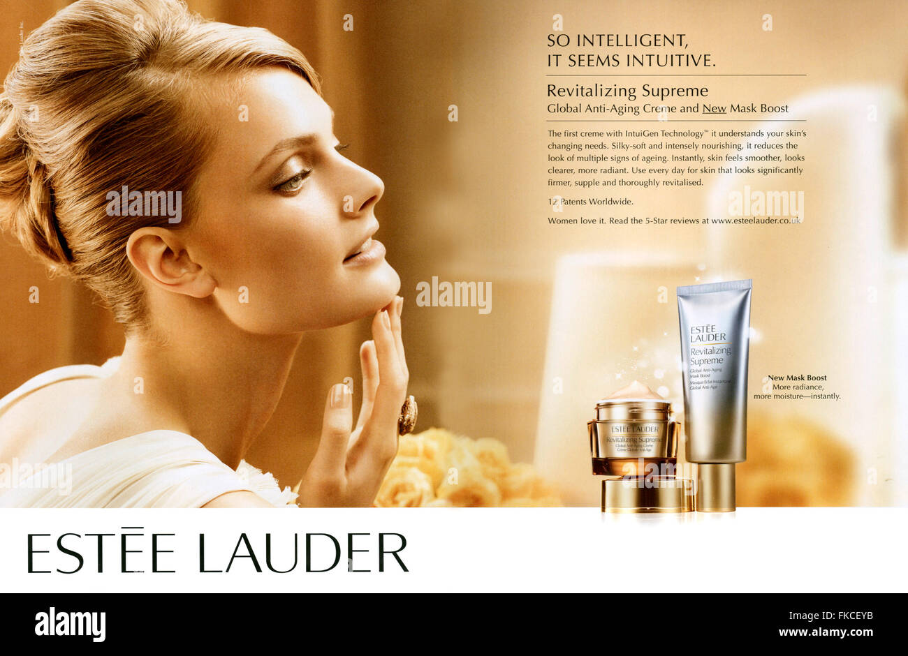 Estee Lauder Ad Lipstick