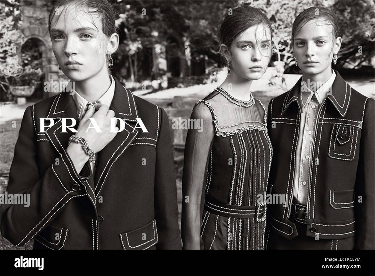 2010s UK Prada Magazine Advert Stock Photo - Alamy
