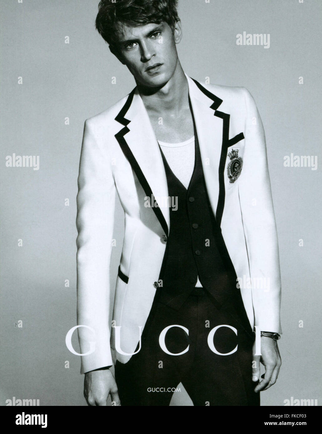 2010s UK Gucci Magazine Advert Stock Photo - Alamy