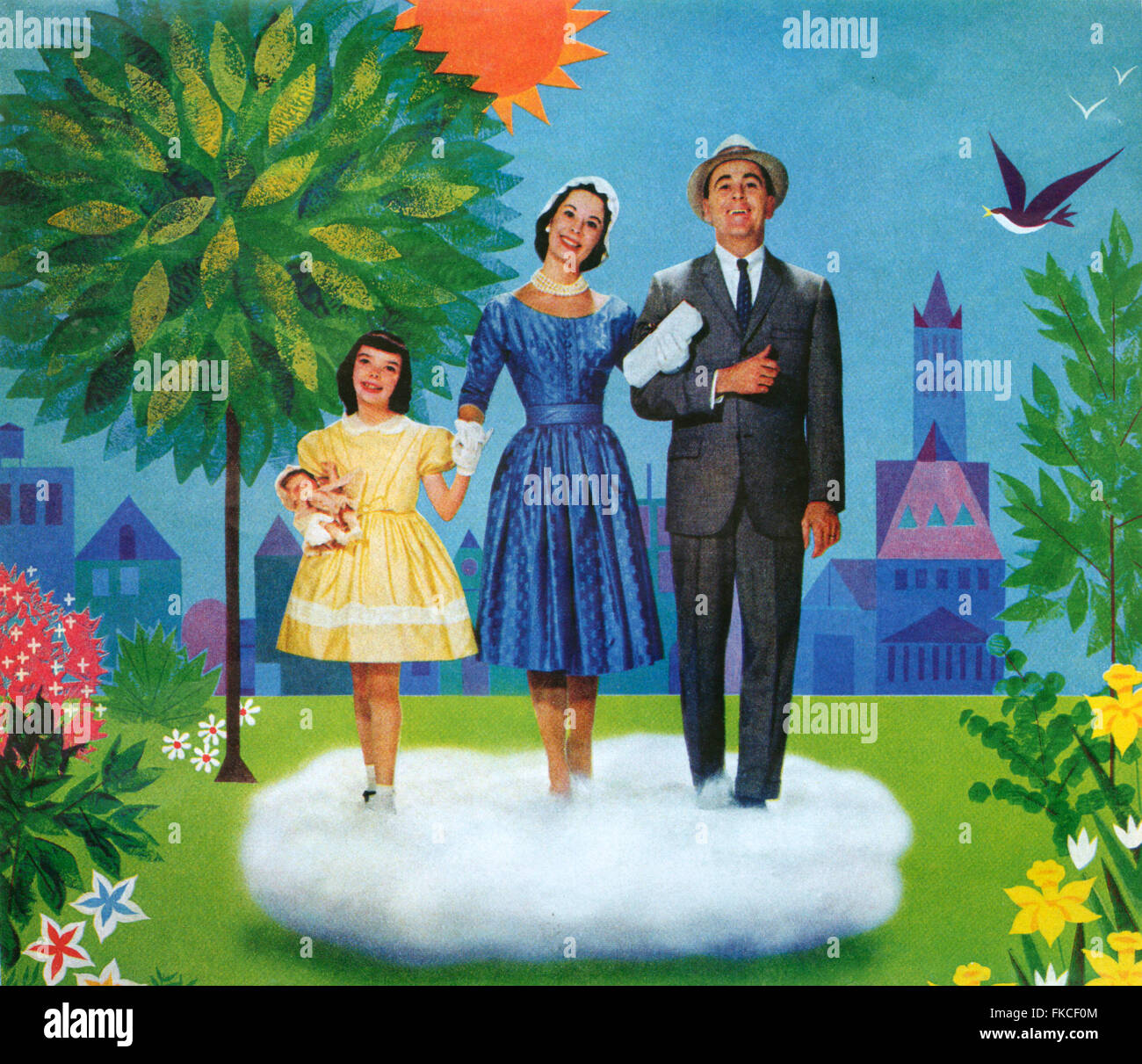 1960s USA Families Magazine Advert (detail Stock Photo - Alamy