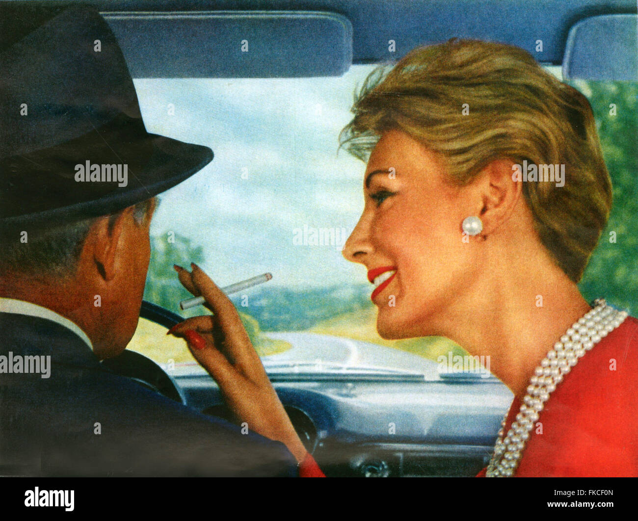 1960s USA Smoking Magazine Advert (detail Stock Photo - Alamy