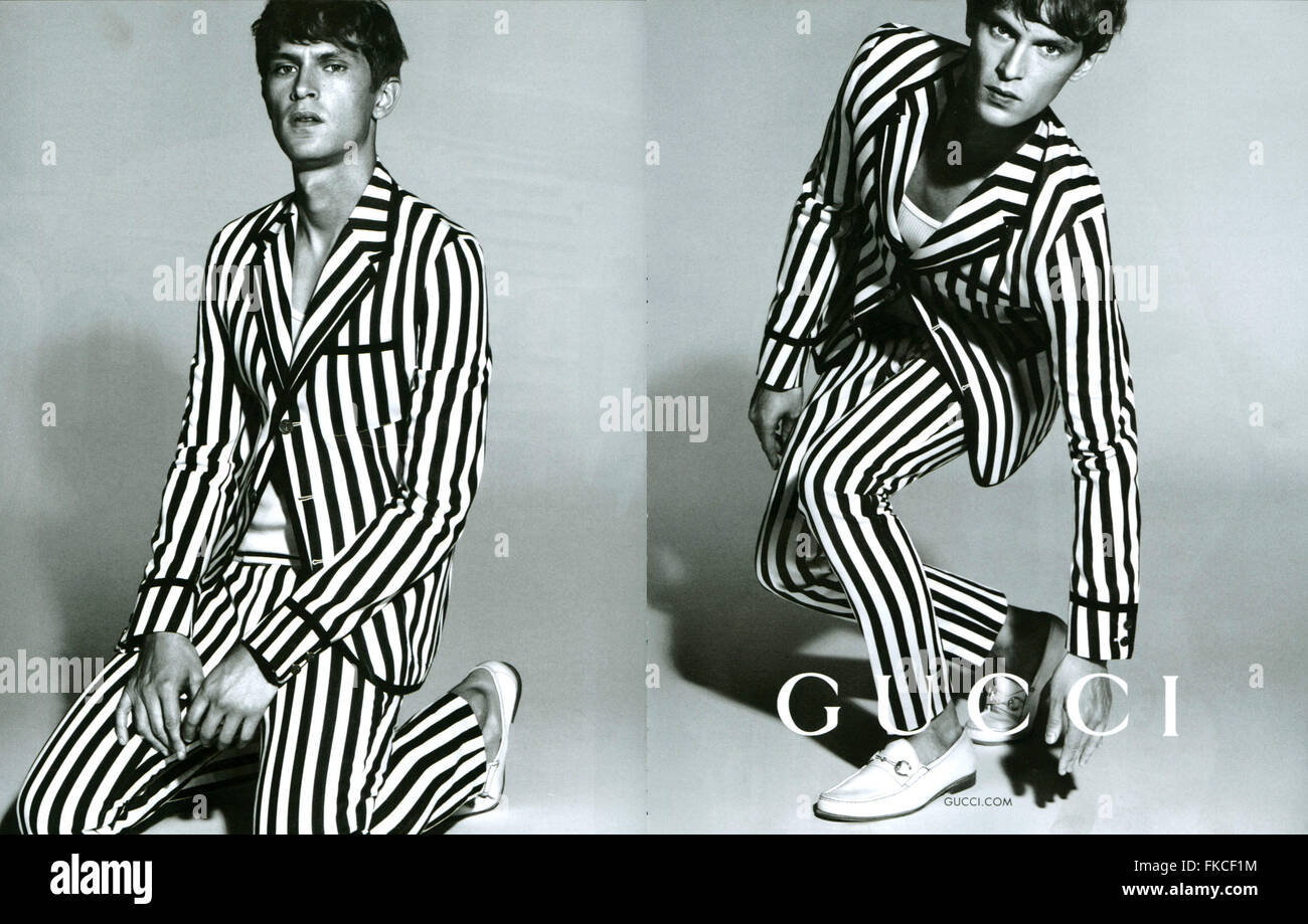 2010s UK Gucci Magazine Advert Stock Photo - Alamy