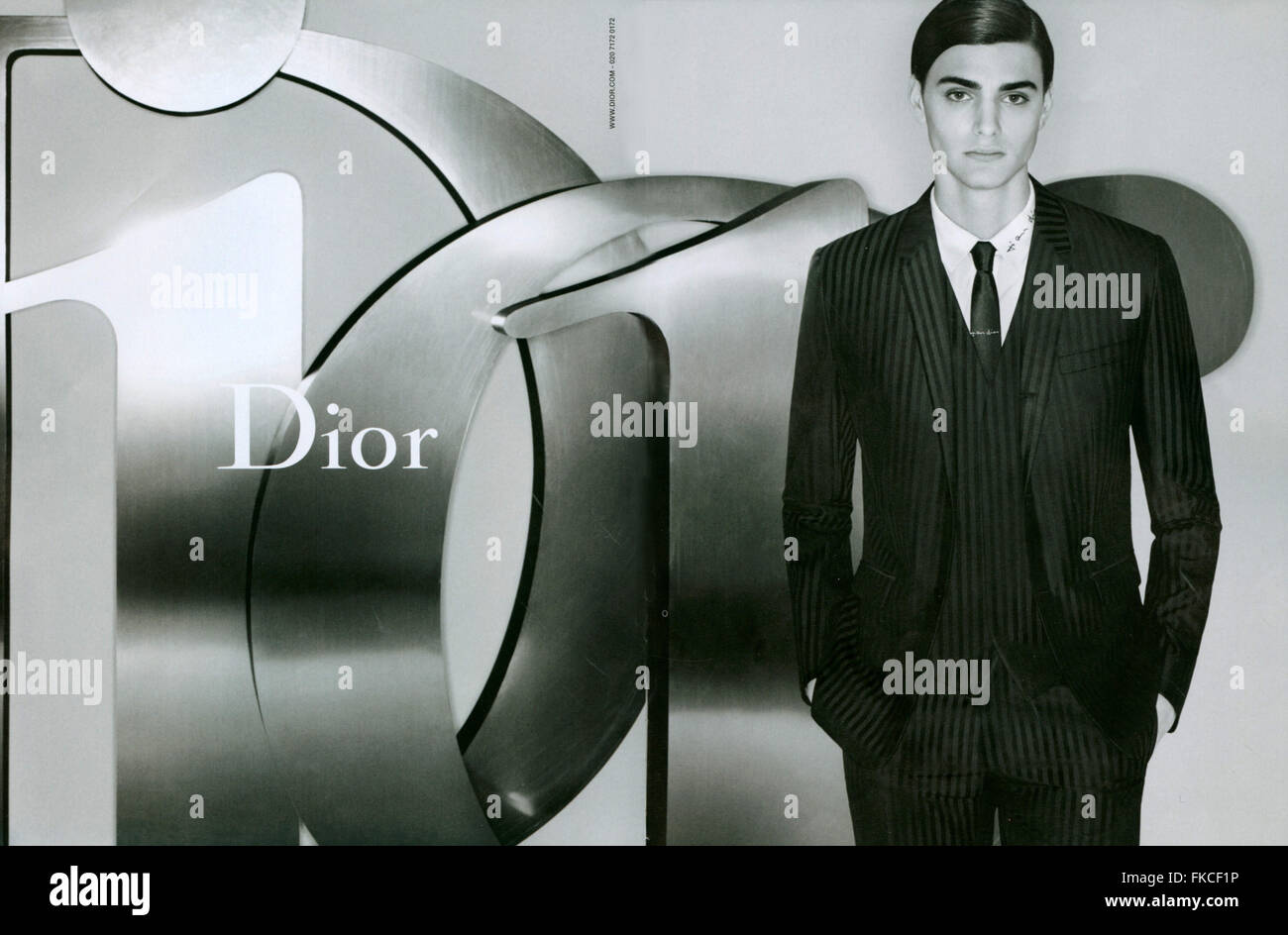 2010s UK Christian Dior Magazine Advert Stock Photo - Alamy