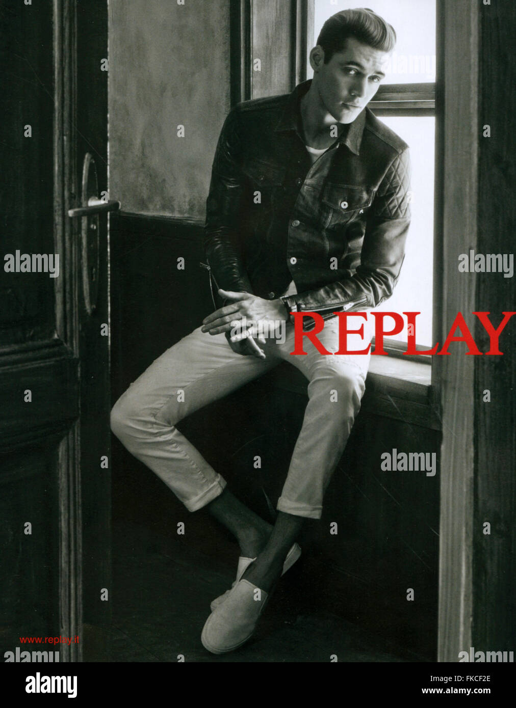 2010s UK Replay Magazine Advert Stock Photo - Alamy