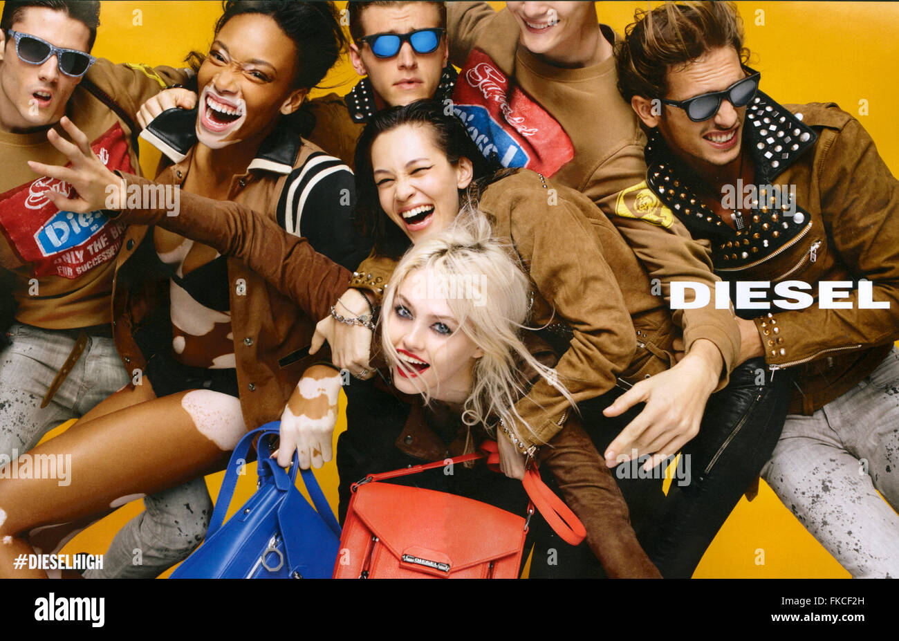 2010s UK Diesel Magazine Advert Stock Photo - Alamy