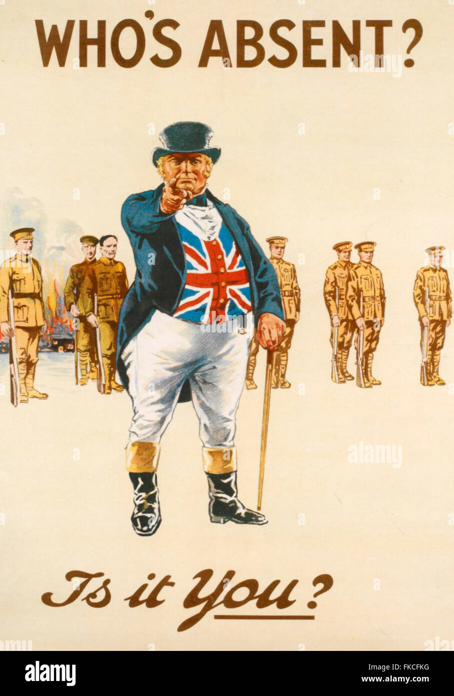 John bull poster hi-res stock photography and images - Alamy