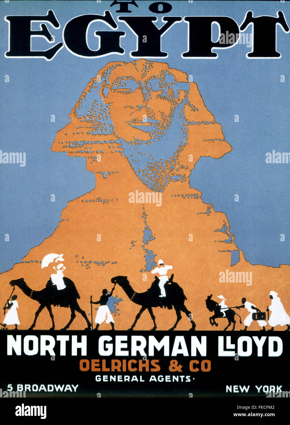 USA Oelrichs & Co Poster Stock Photo - Alamy