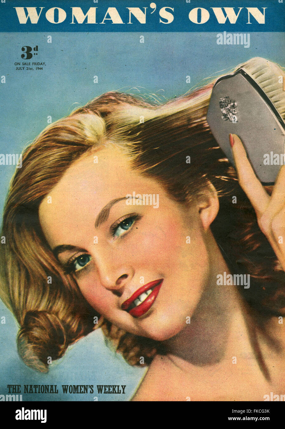1940s UK Woman's Own Magazine Cover Stock Photo - Alamy