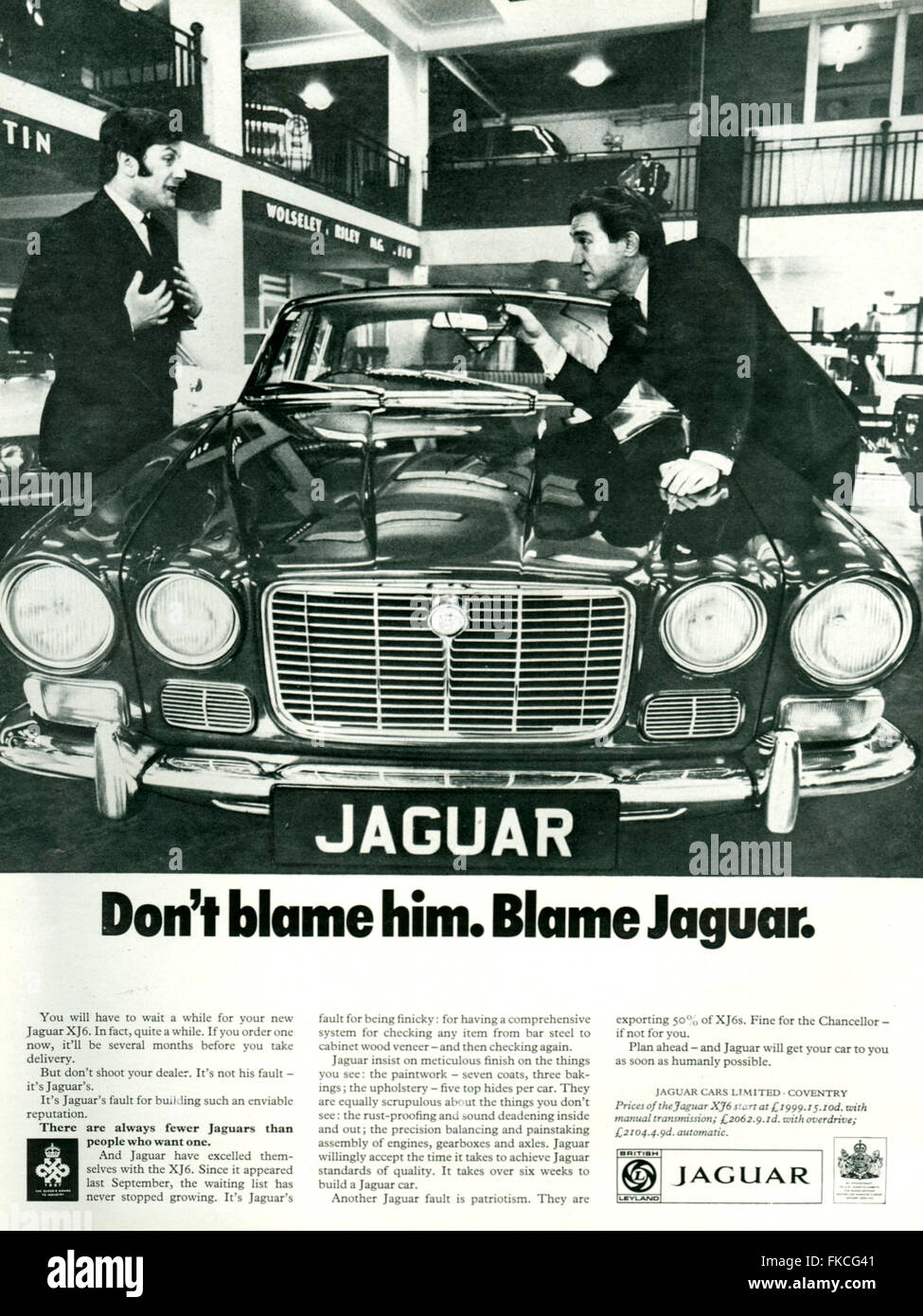 1960s jaguar hi-res stock photography and images - Alamy