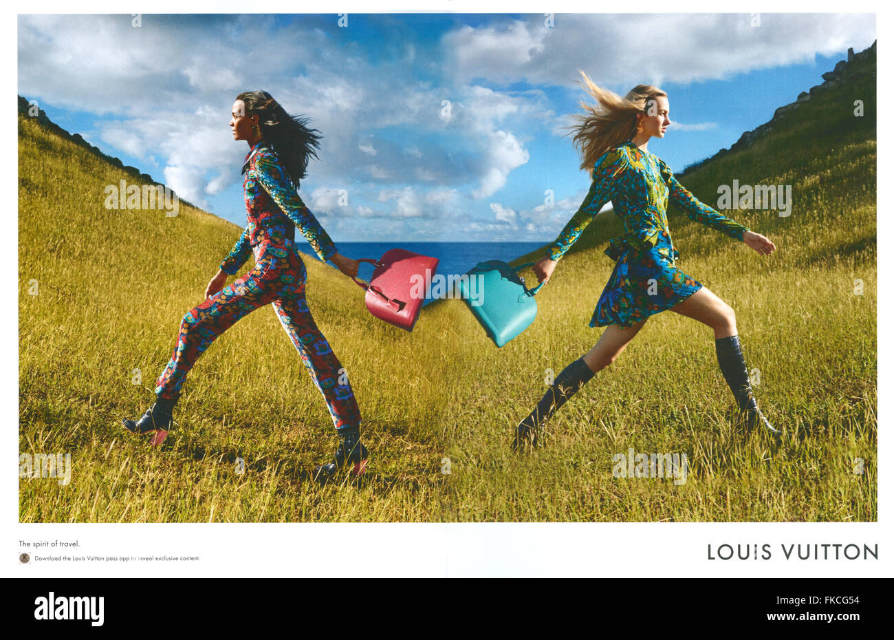 2010s UK Louis Vuitton Magazine Advert Stock Photo - Alamy