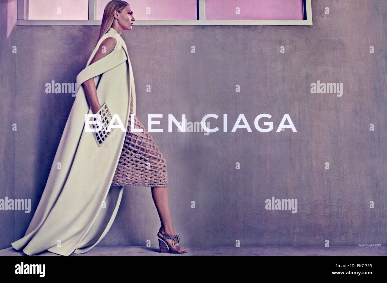 2010s UK Balenciaga Magazine Advert Stock Photo - Alamy