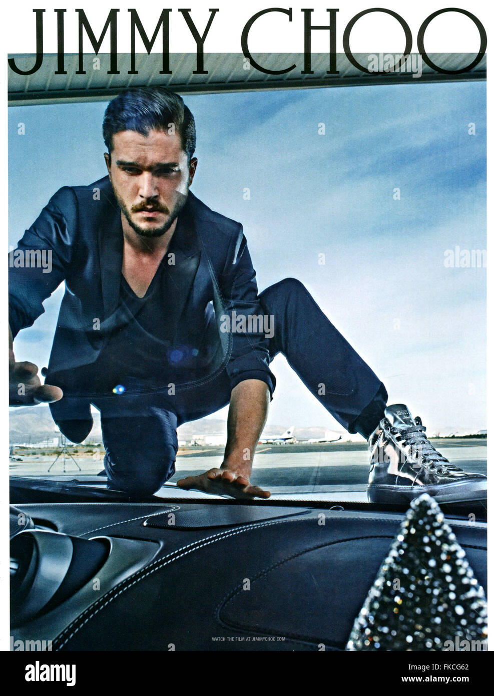 2010s UK Jimmy Choo Magazine Advert Stock Photo - Alamy