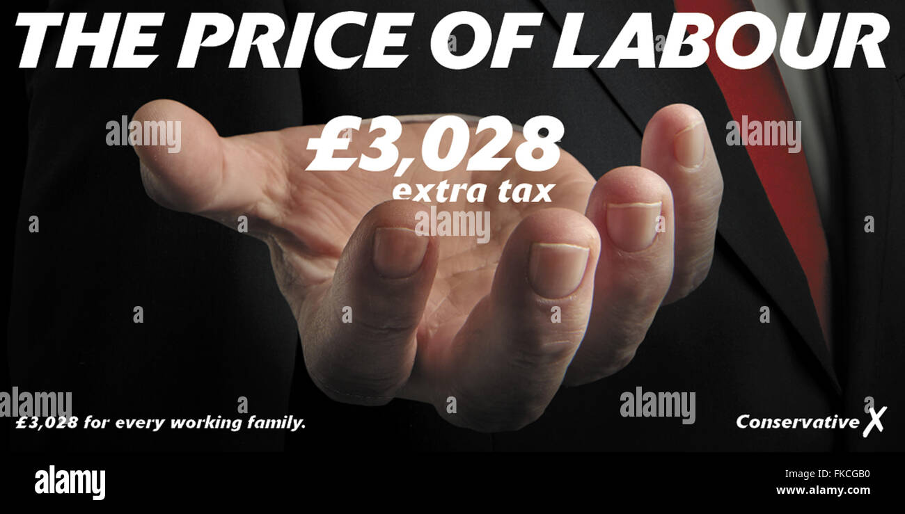 Conservative party billboard hi-res stock photography and images - Alamy