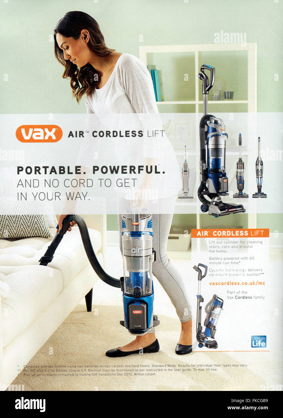 2010s UK Vax Magazine Advert Stock Photo - Alamy