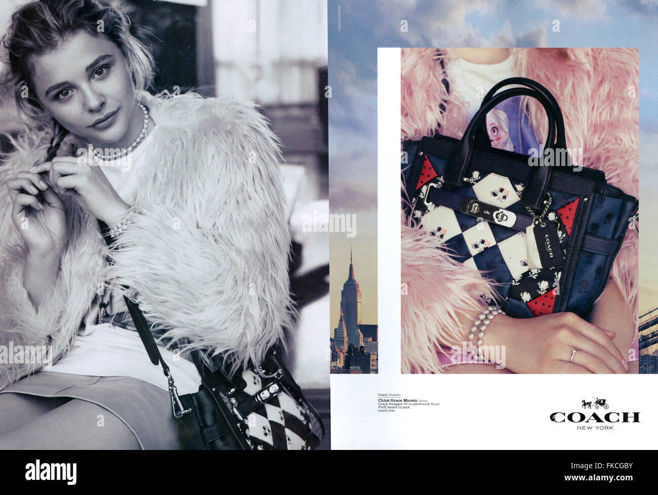 2010s UK Coach Magazine Advert Stock Photo - Alamy