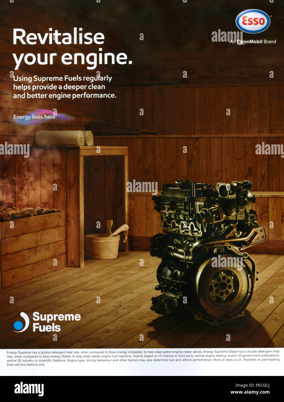 1910s UK Esso Magazine Advert Stock Photo - Alamy