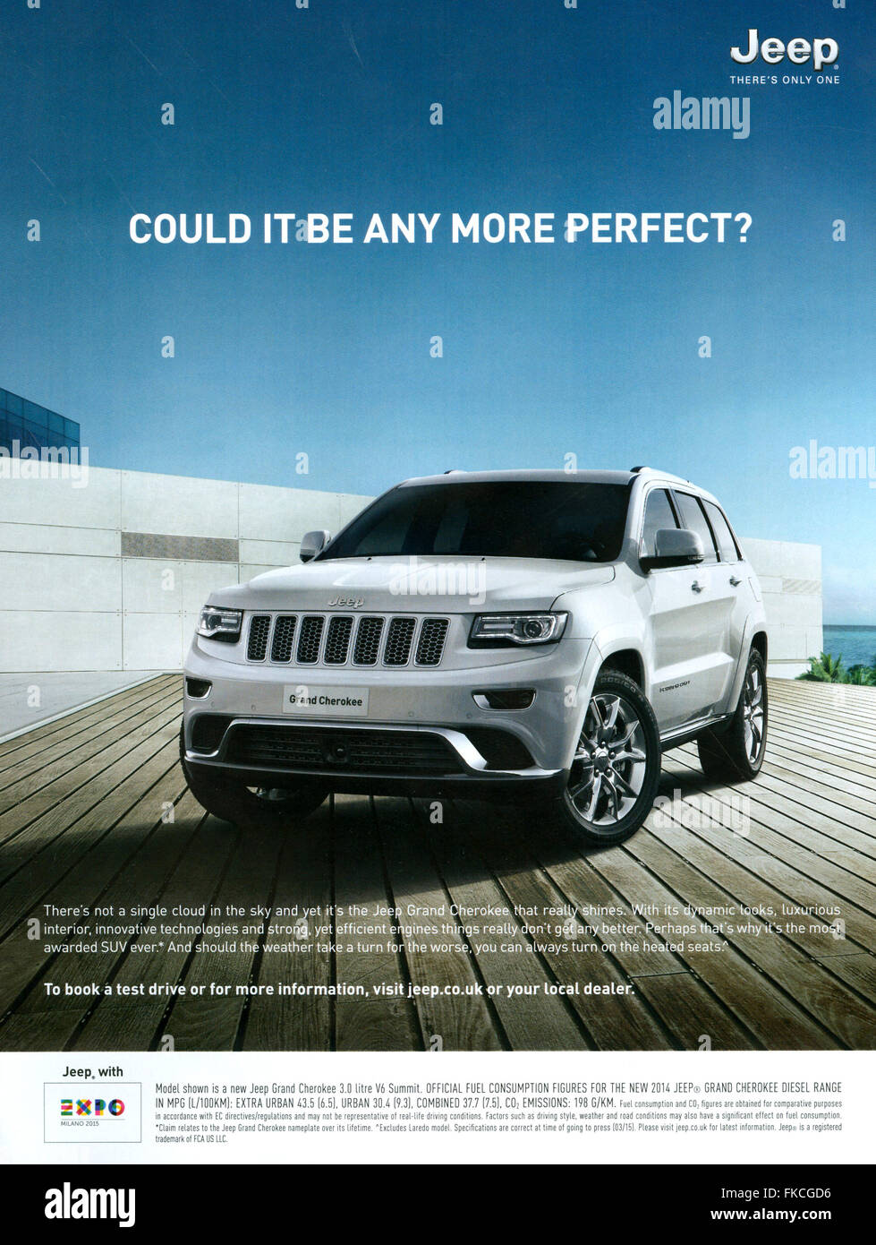 Jeep advert hi-res stock photography and images - Alamy