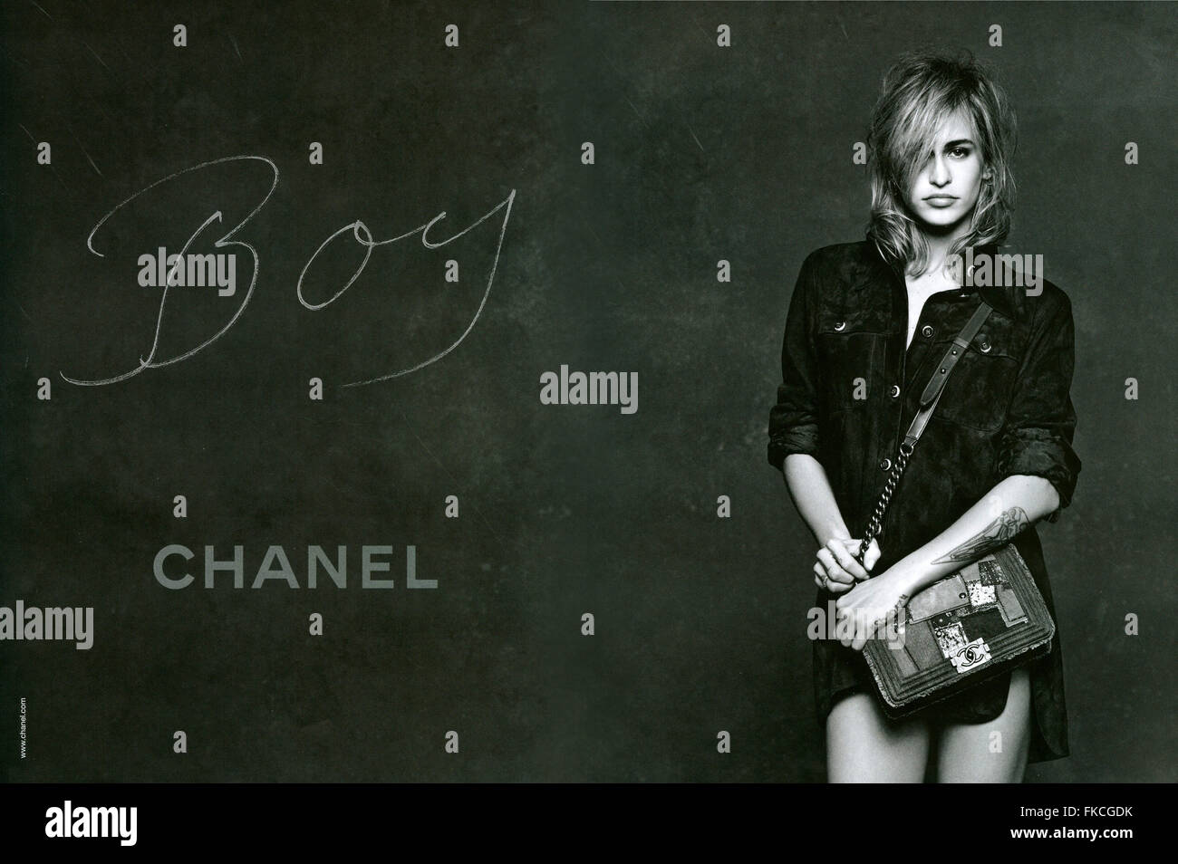 2010s UK Chanel Magazine Advert Stock Photo - Alamy