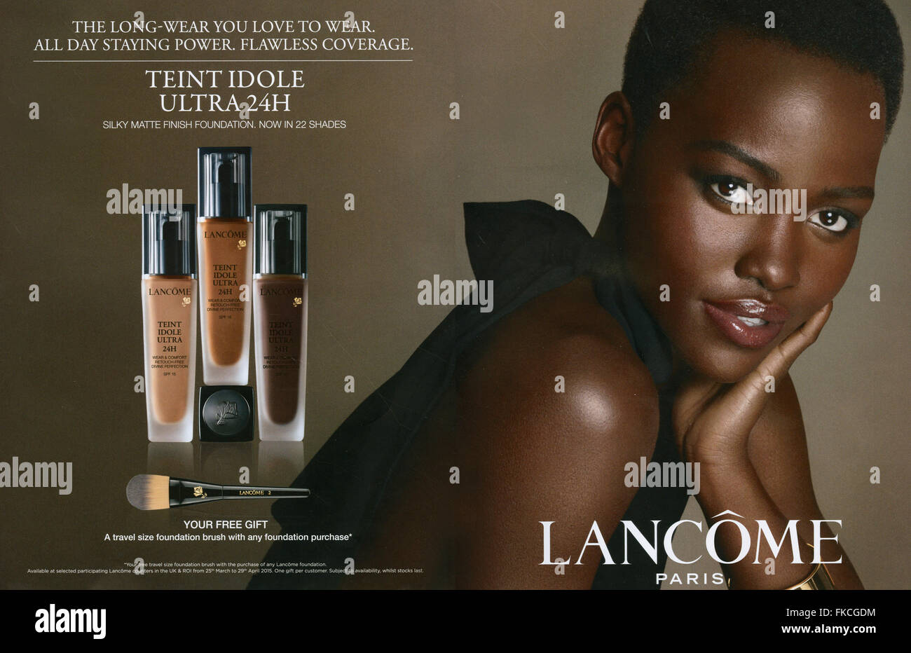 Lancome advert hi-res stock photography and images - Alamy