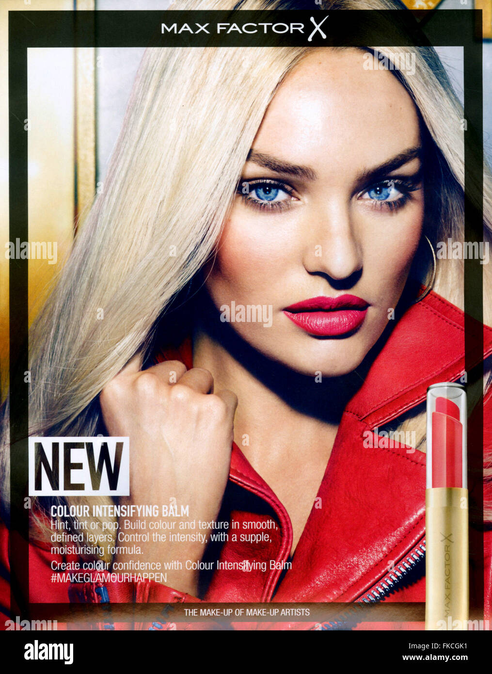 2010s UK Max Factor Magazine Advert Stock Photo - Alamy