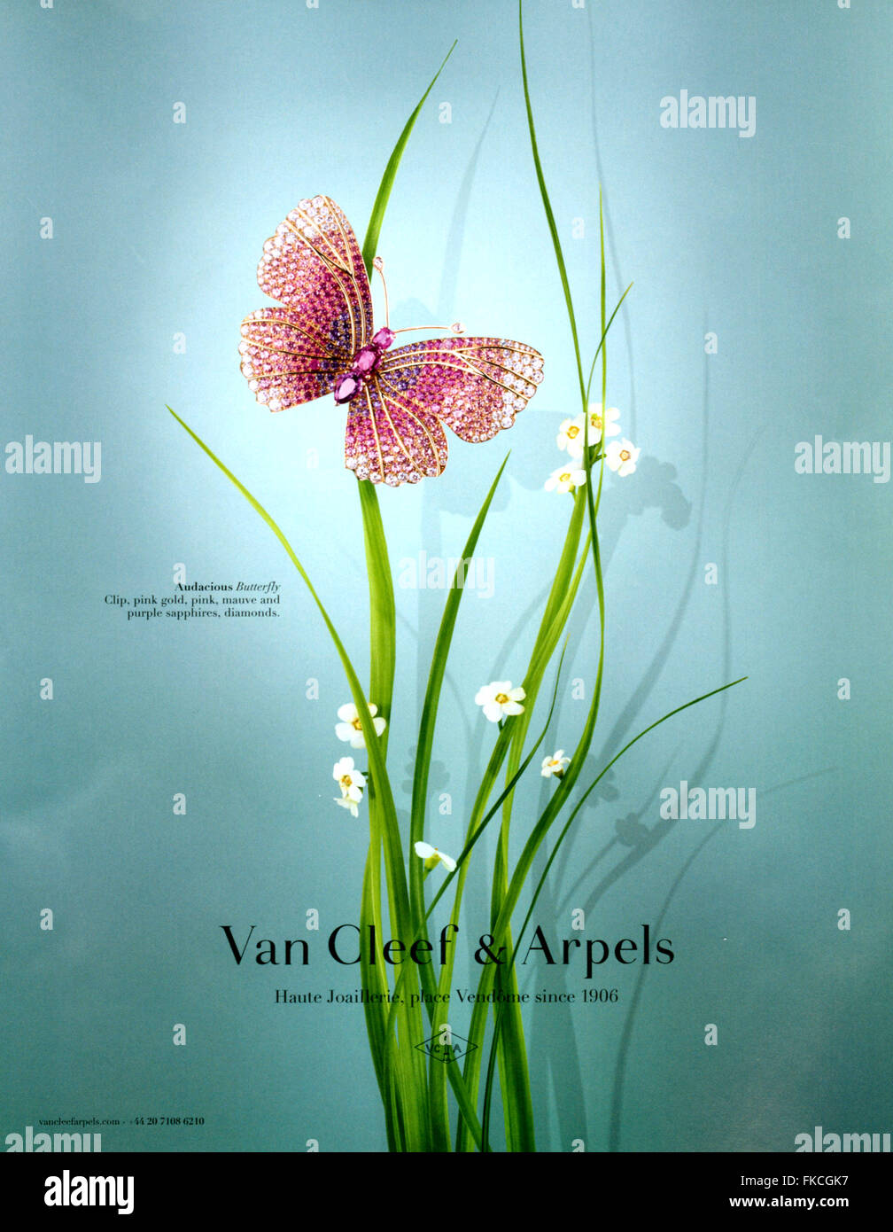 2010s UK Van Cleef & Arpels Magazine Advert Stock Photo - Alamy