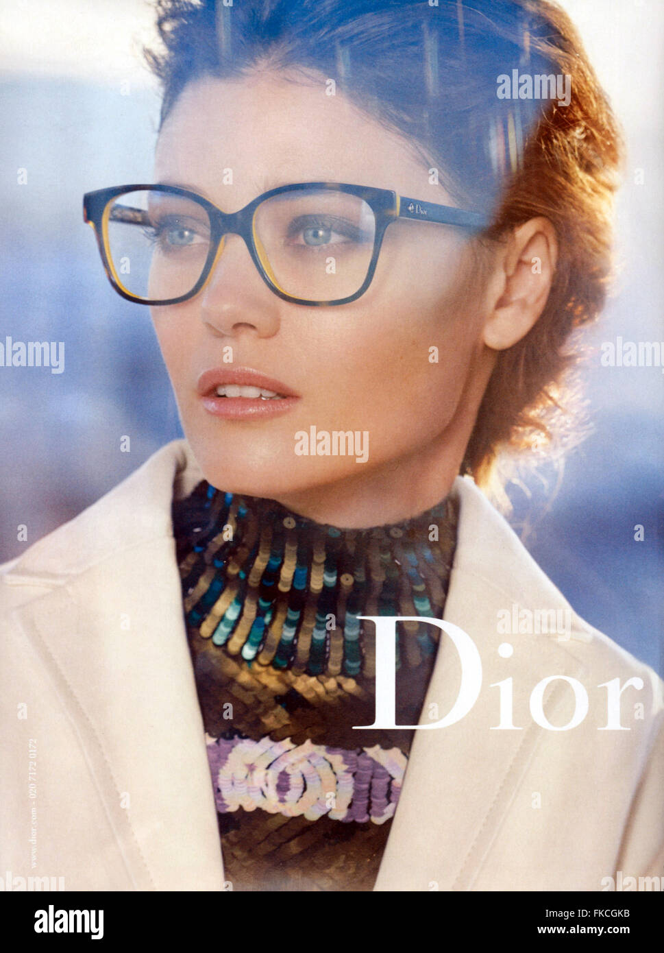 2010s UK Christian Dior Magazine Advert Stock Photo - Alamy