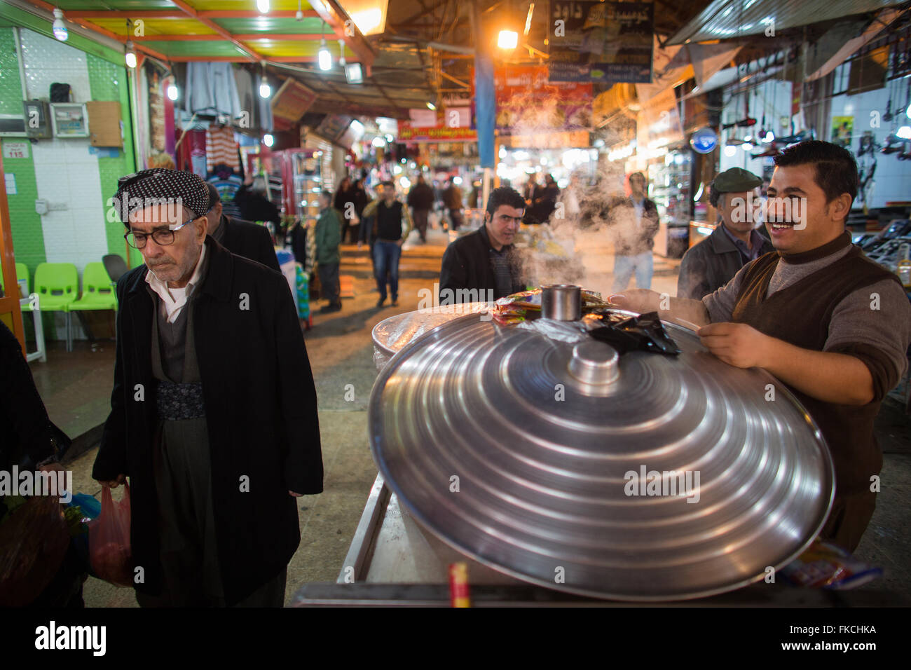 street vendor in Sulaymaniyah, Northern Iraq Stock Photo - Alamy