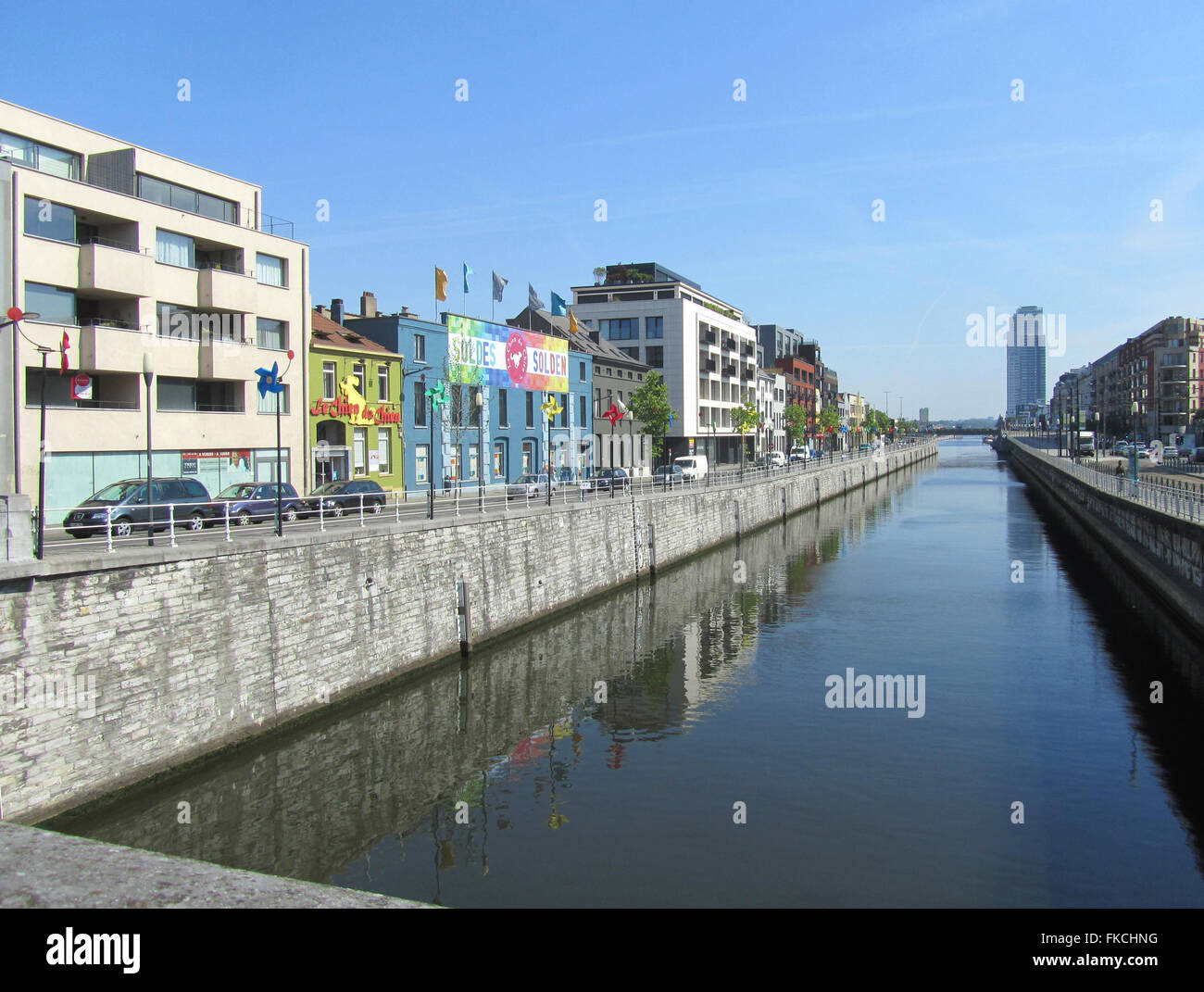 Brussels canal zone hi-res stock photography and images - Alamy