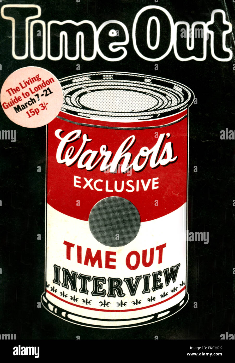 UK Time Out Magazine Cover Stock Photo - Alamy