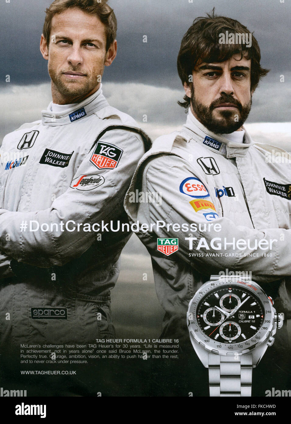 2010s uk tag heuer magazine hi-res stock photography and images - Alamy