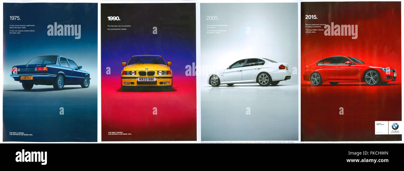 2010s UK BMW Magazine Advert Stock Photo - Alamy