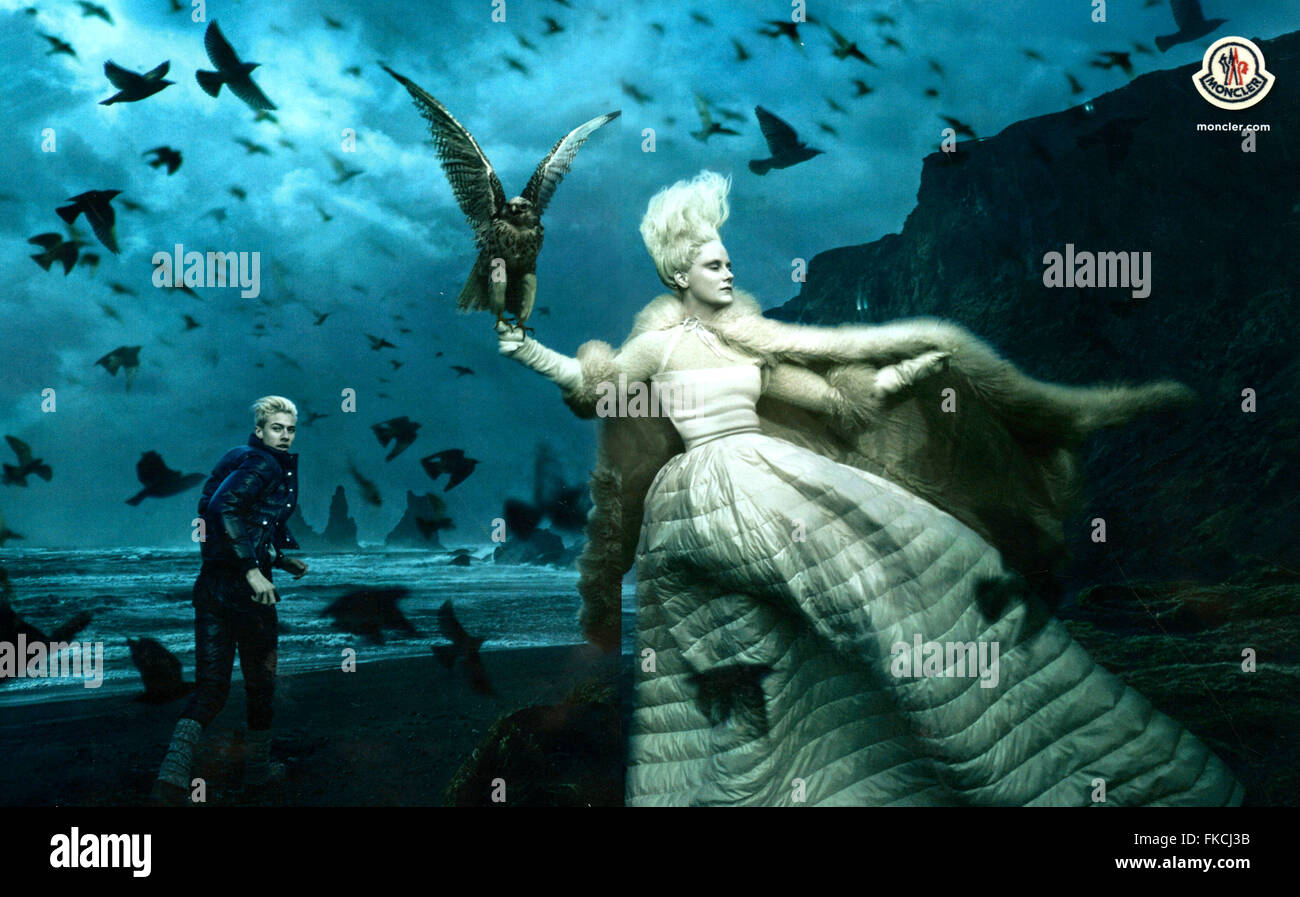 2010s UK Moncler Magazine Advert Stock Photo - Alamy