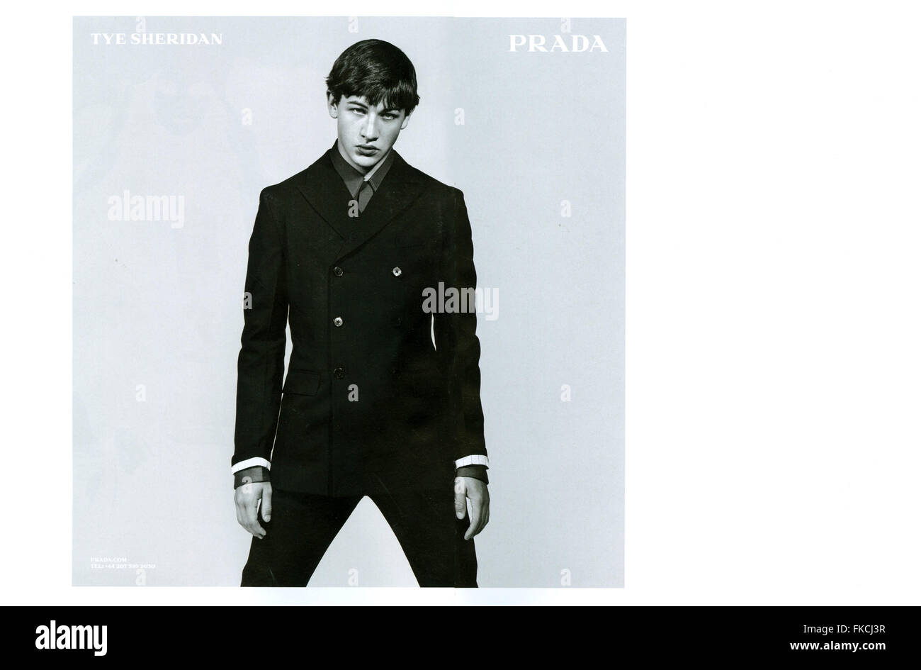2010s UK Prada Magazine Advert Stock Photo - Alamy