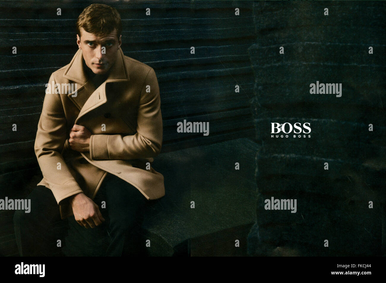 Hugo boss advert hi-res stock photography and images - Alamy