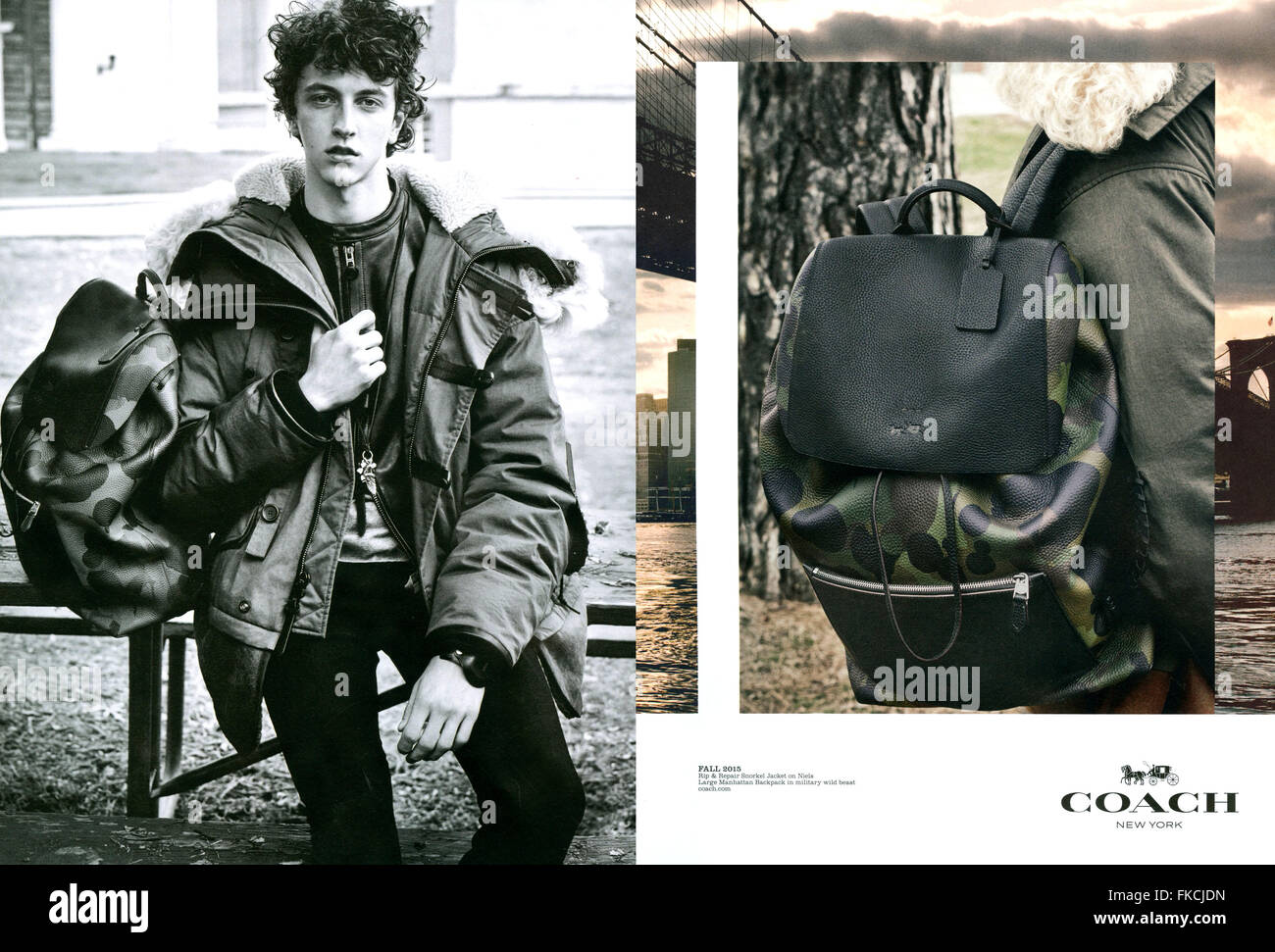 2010s UK Coach Magazine Advert Stock Photo - Alamy