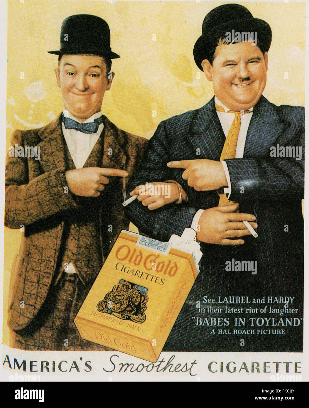 Old Gold Advert High Resolution Stock Photography and Images - Alamy
