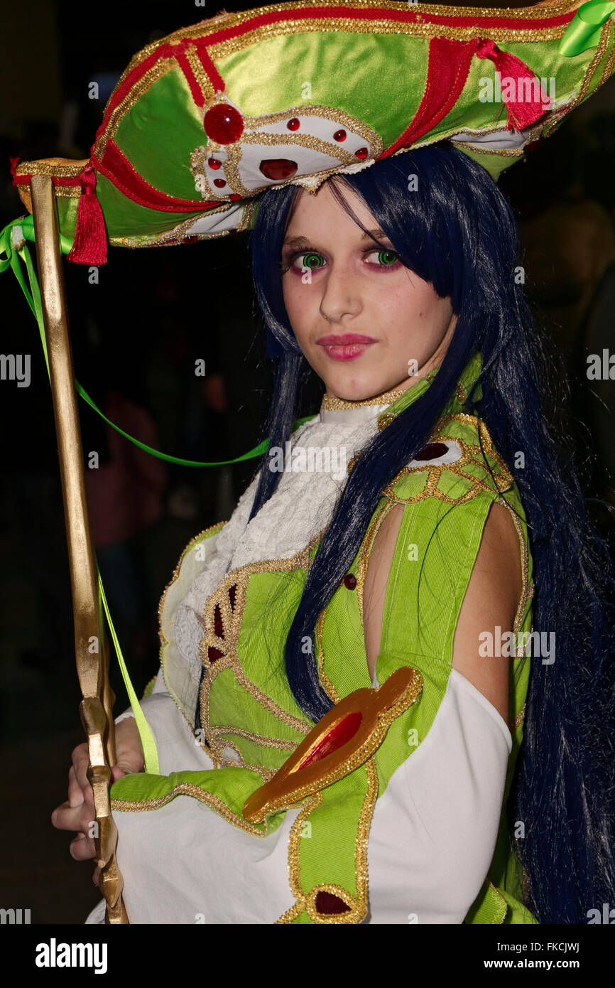 Portrait of Cosplay fan Stock Photo - Alamy