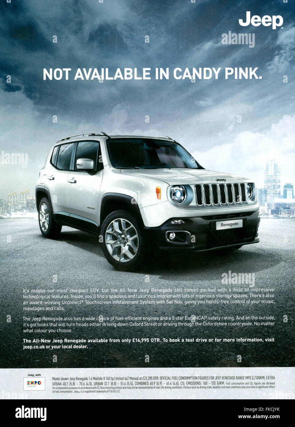 2010s UK Jeep Magazine Advert Stock Photo - Alamy