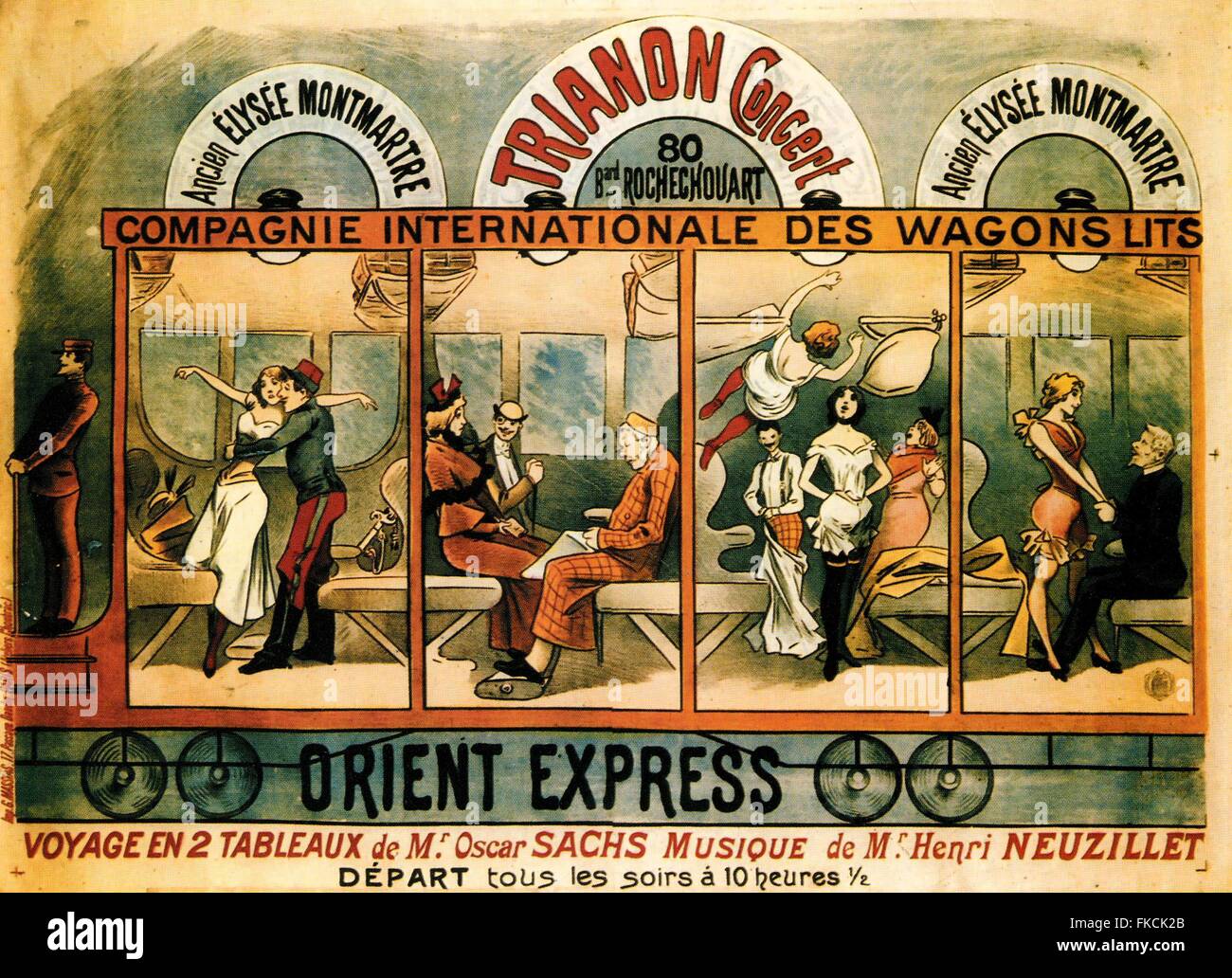 Poster 1896 hi-res stock photography and images - Alamy