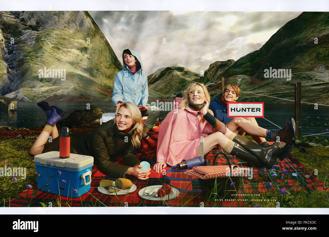 2010s UK Hunter Magazine Advert Stock Photo - Alamy