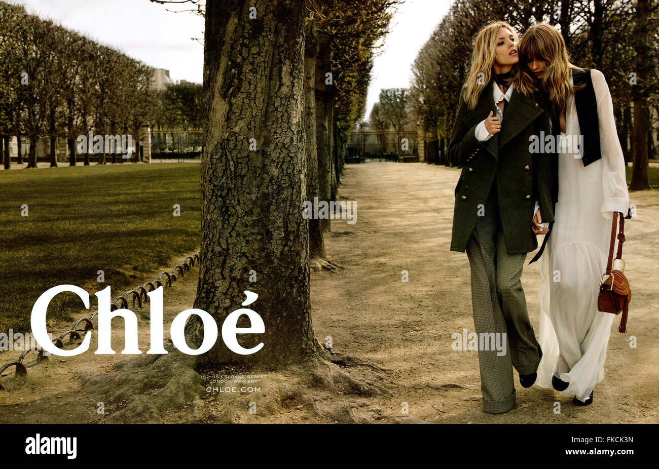 2010s UK Chloe Magazine Advert Stock Photo - Alamy