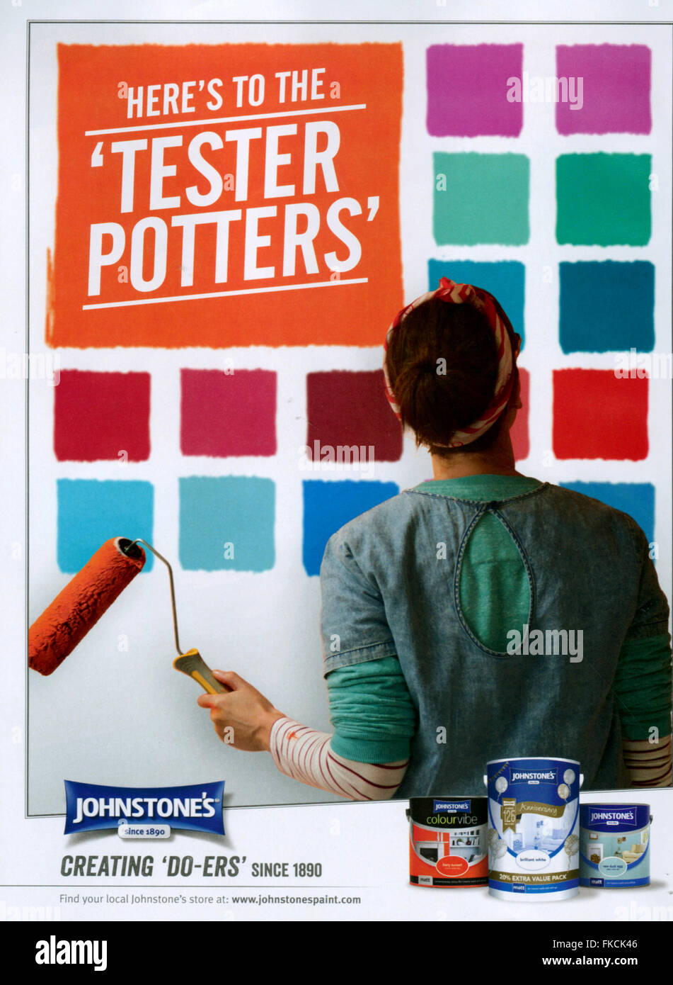 Painting advert hi-res stock photography and images - Alamy
