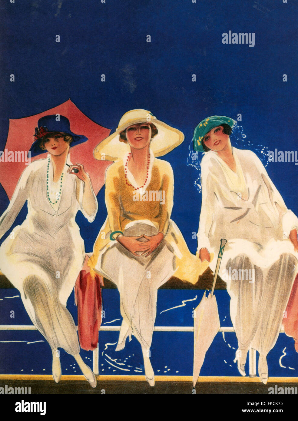 1910s UK Great Central Poster (detail Stock Photo - Alamy