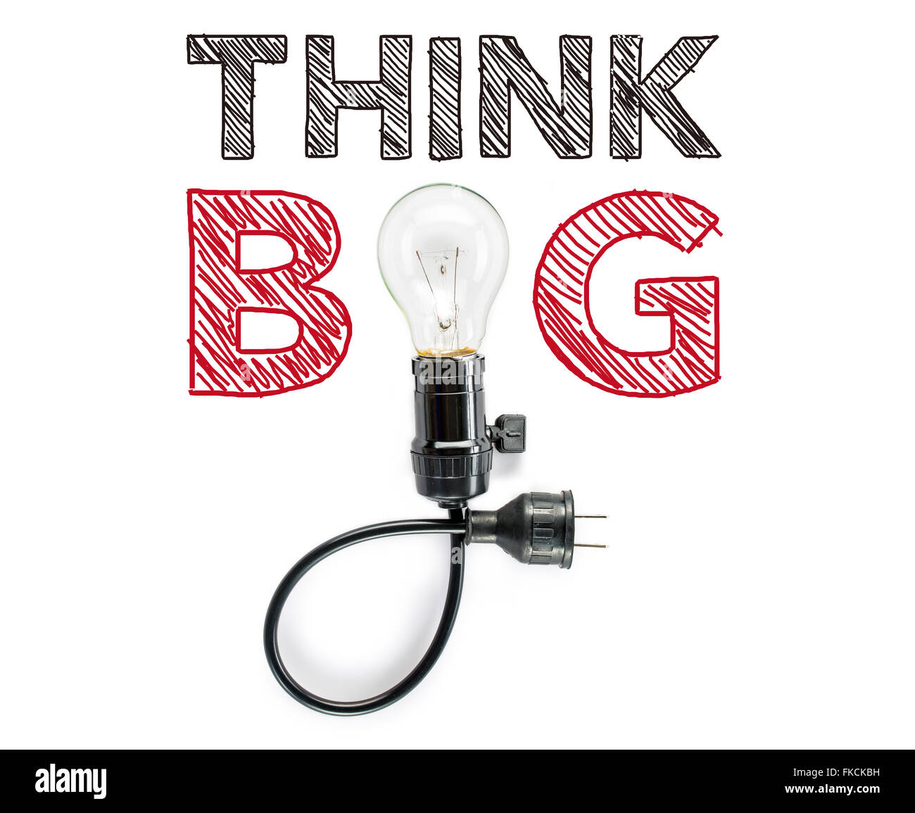 Big idea bulb symbol hi-res stock photography and images - Alamy