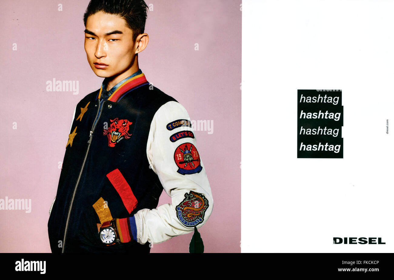 Diesel magazine advert hi-res stock photography and images - Alamy