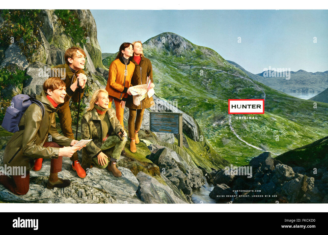 2010s UK Hunter Magazine Advert Stock Photo - Alamy