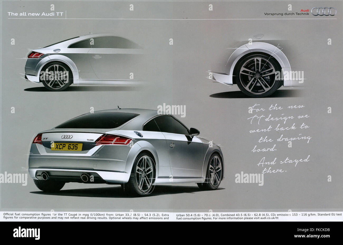2010s UK Audi Magazine Advert Stock Photo - Alamy