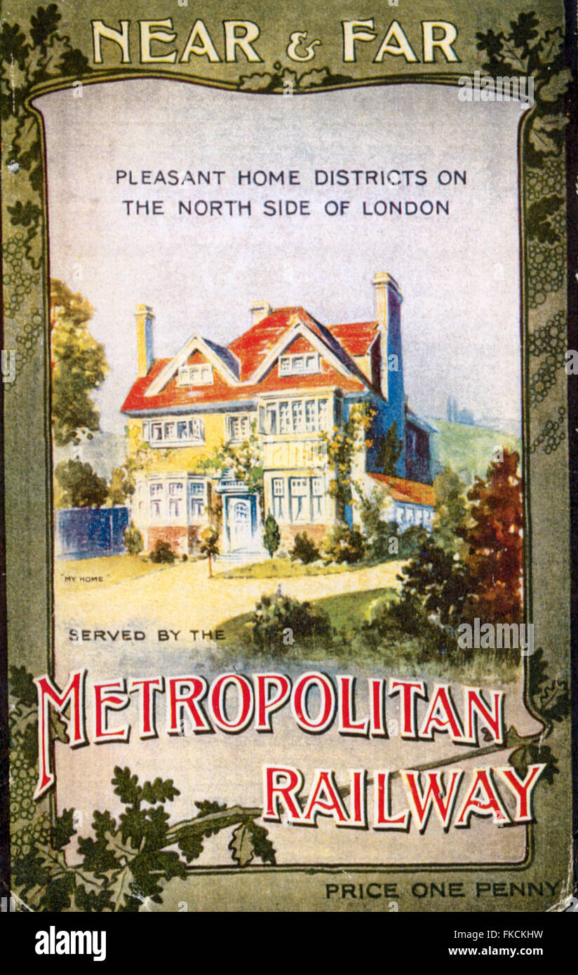 Metropolitan railways poster hi-res stock photography and images - Alamy