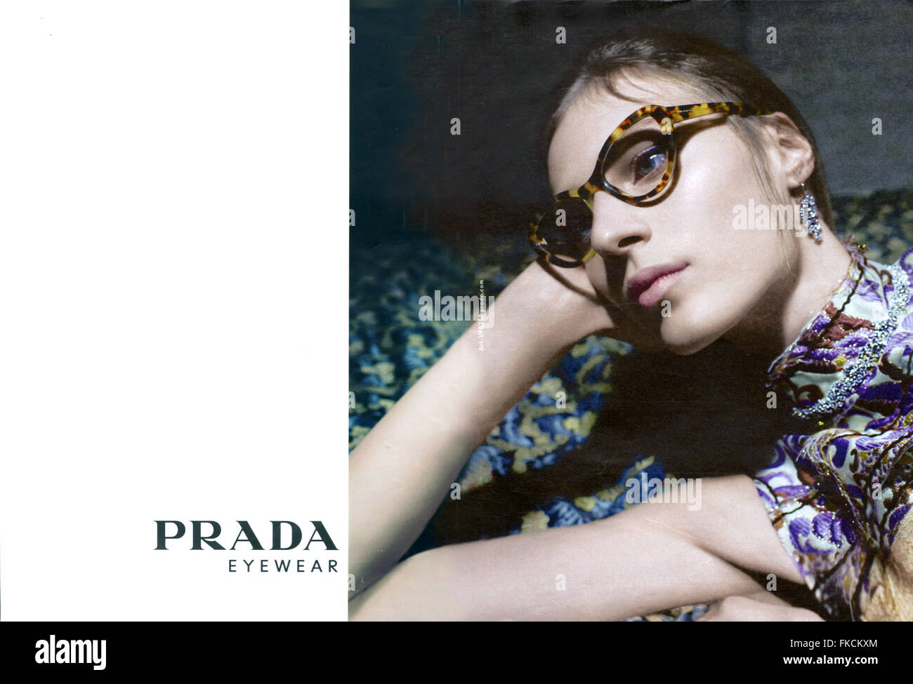 2010s UK Prada Magazine Advert Stock Photo - Alamy