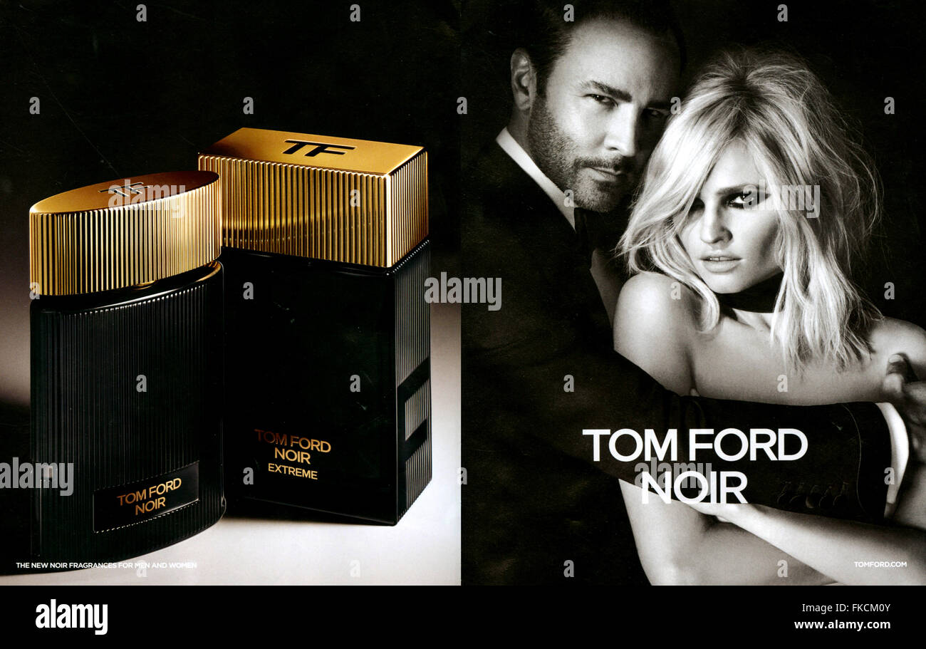 2010s UK Tom Ford Magazine Advert Stock Photo - Alamy